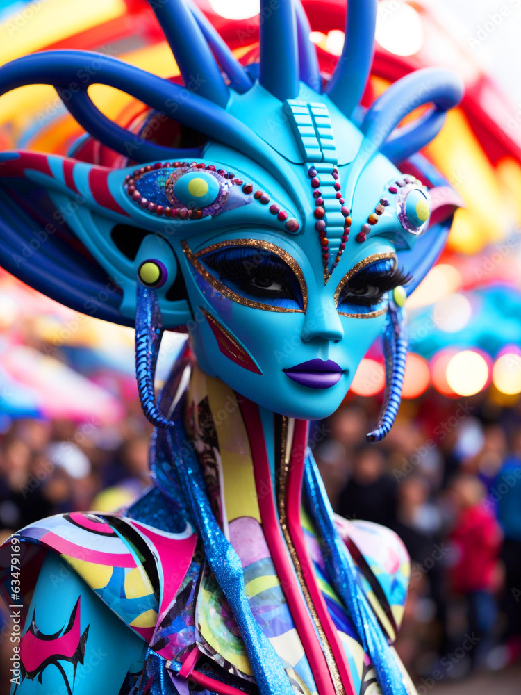 Designers display latest collection in extravagant fashion show to ...