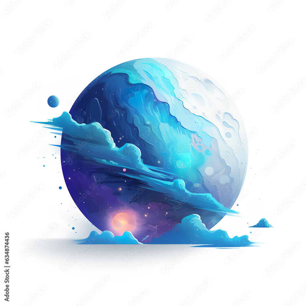 hd quality red moon planet clipart illustration vector cosmic galaxy ...