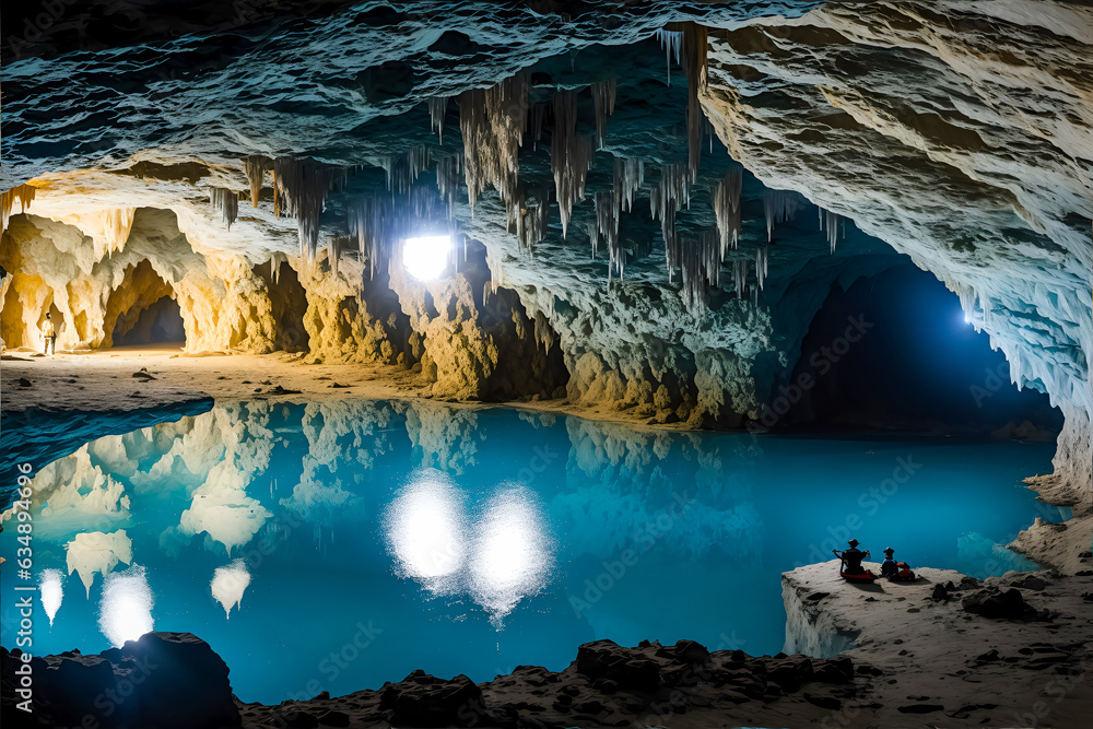 Caves – stalactites, stalagmites, underground lakes, glow worms ...