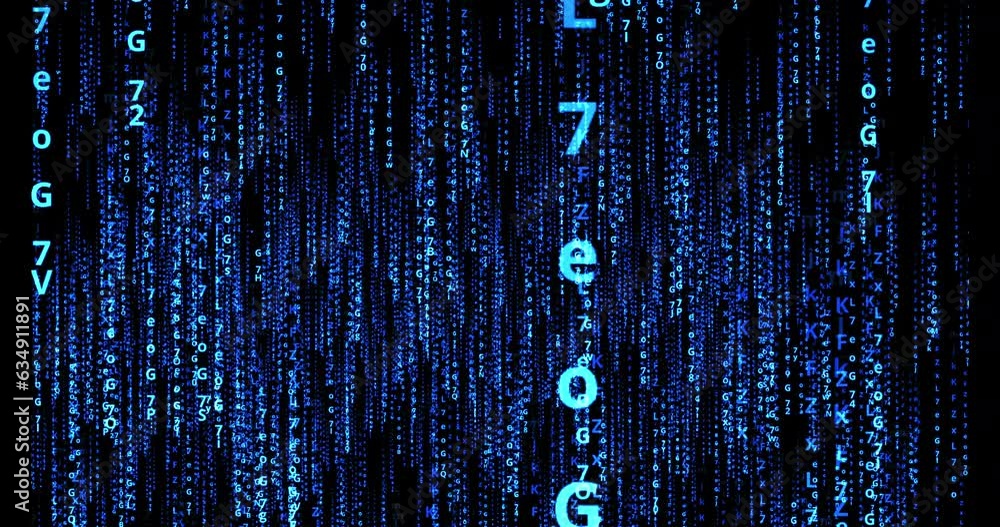 AI appearance inside digital cyberspace dynamic background. Big Data ...