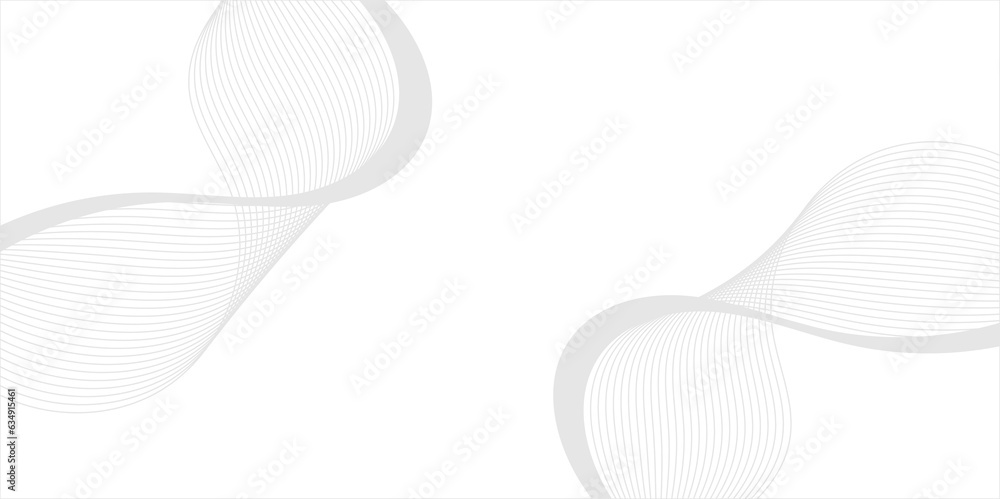 Gray and white abstract background with flowing particles. Digital ...