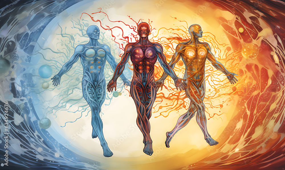 Radiant Connections Visualizing the Interplay of Human Energies and ...