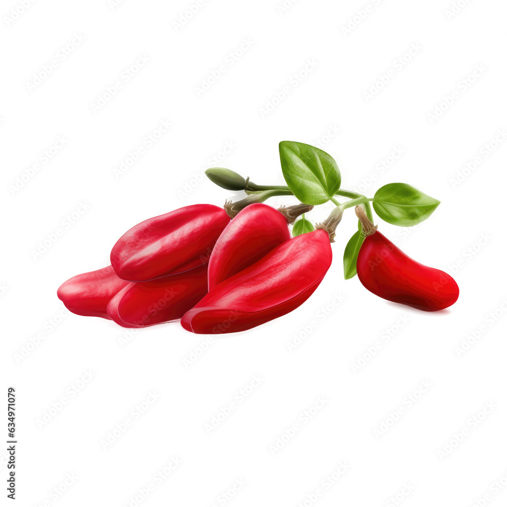 Scarlet Runner Bean , isolated on transparent background, PNG Stock ...