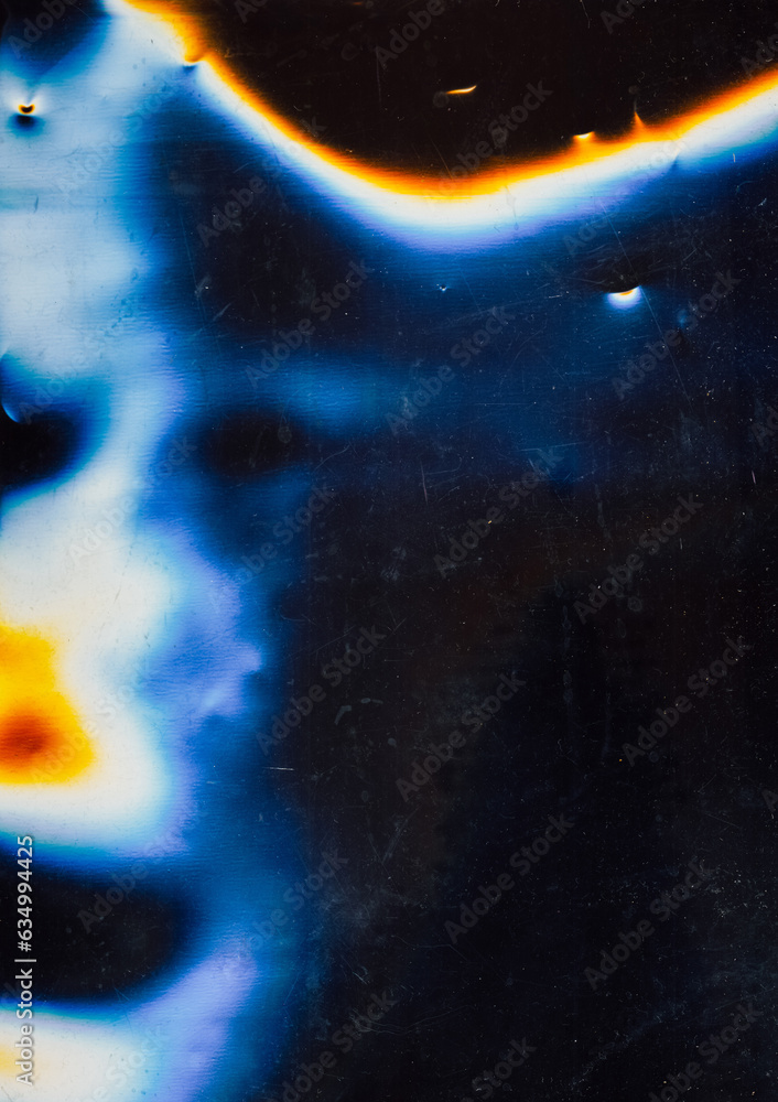 Glitch overlay. Abstract background. Distortion light. Colorful glowing ...