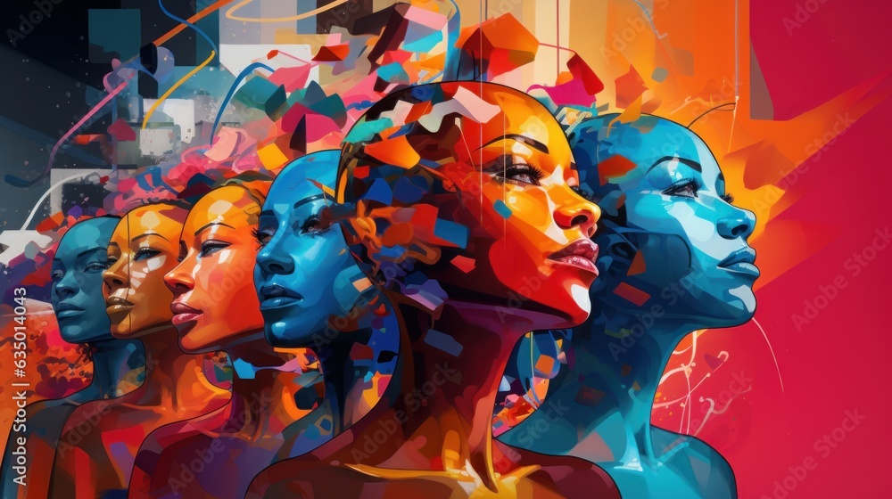 Digital Resilience: Abstract artwork depicting the resilience of ...