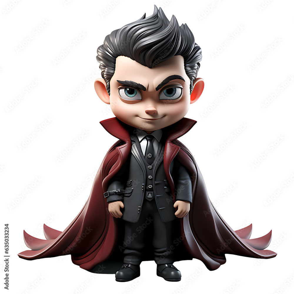 Halloween, spooky season. Cute vampire kid wearing gothic costume ...