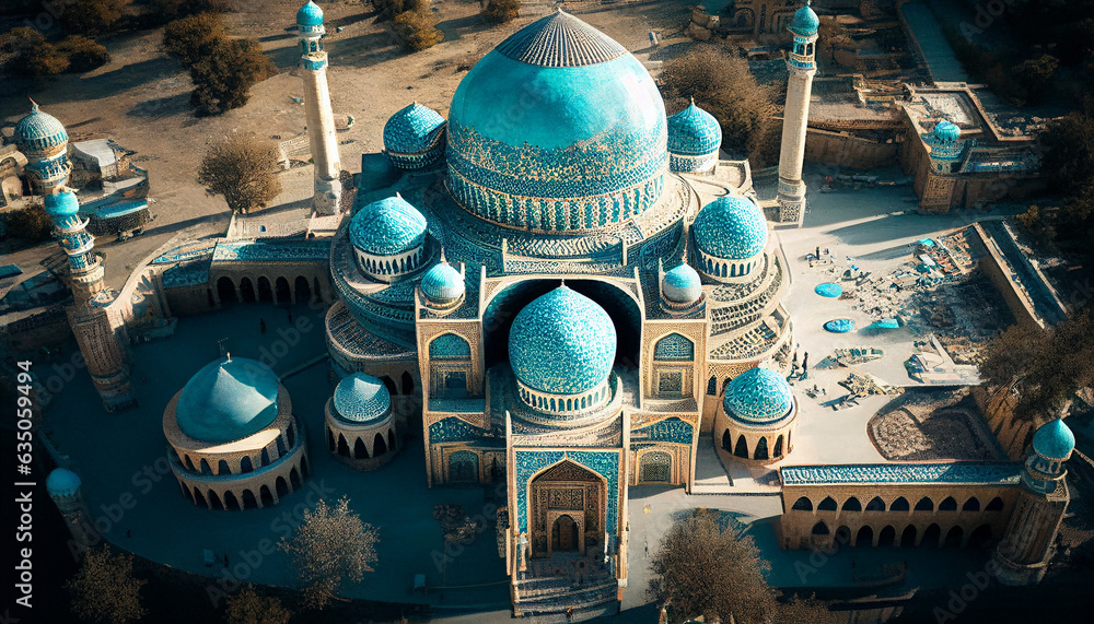 Gebetshaus des Islams mit Glaubenszentrum der Kultur Islam muslimische ...