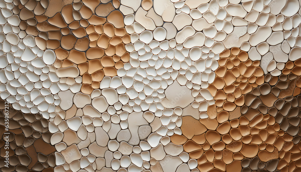 ภาพประกอบสต็อก Random Dotted Wooden Shingles Pattern, overlapping ...