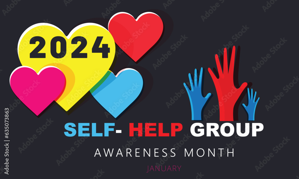 Self Help group awareness month. background, banner, card, poster ...