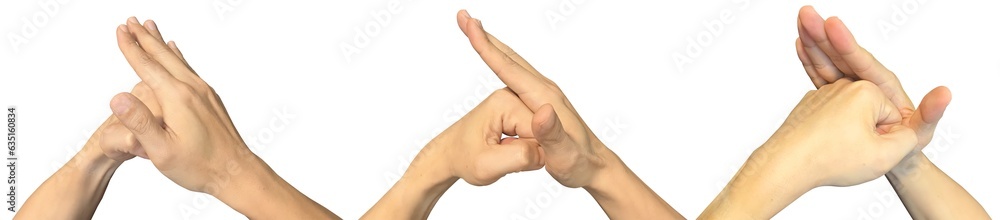 Hand in respect shambhala mudra spiritual praying pray symbols shape on ...