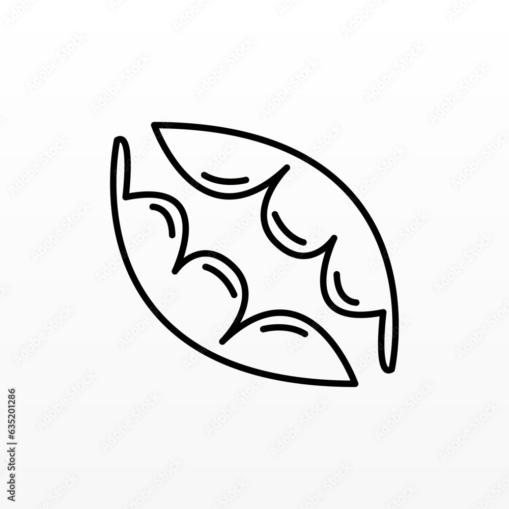 Nut logo design concept template. Food logo design. Nut logo template ...