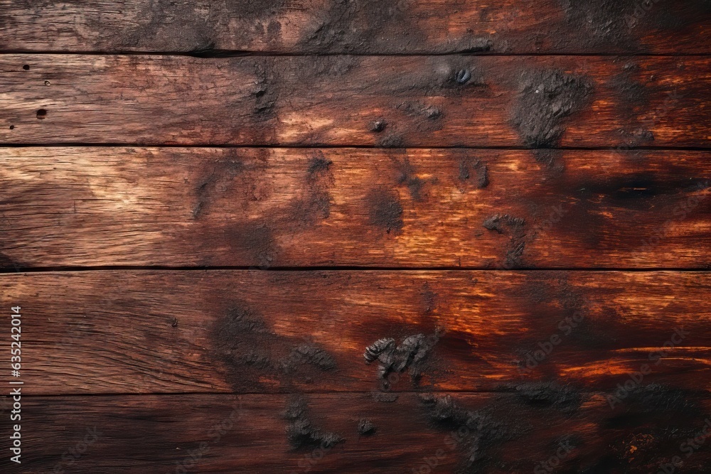 BBQ background. Burnt wooden Board texture. Burned scratched hardwood ...