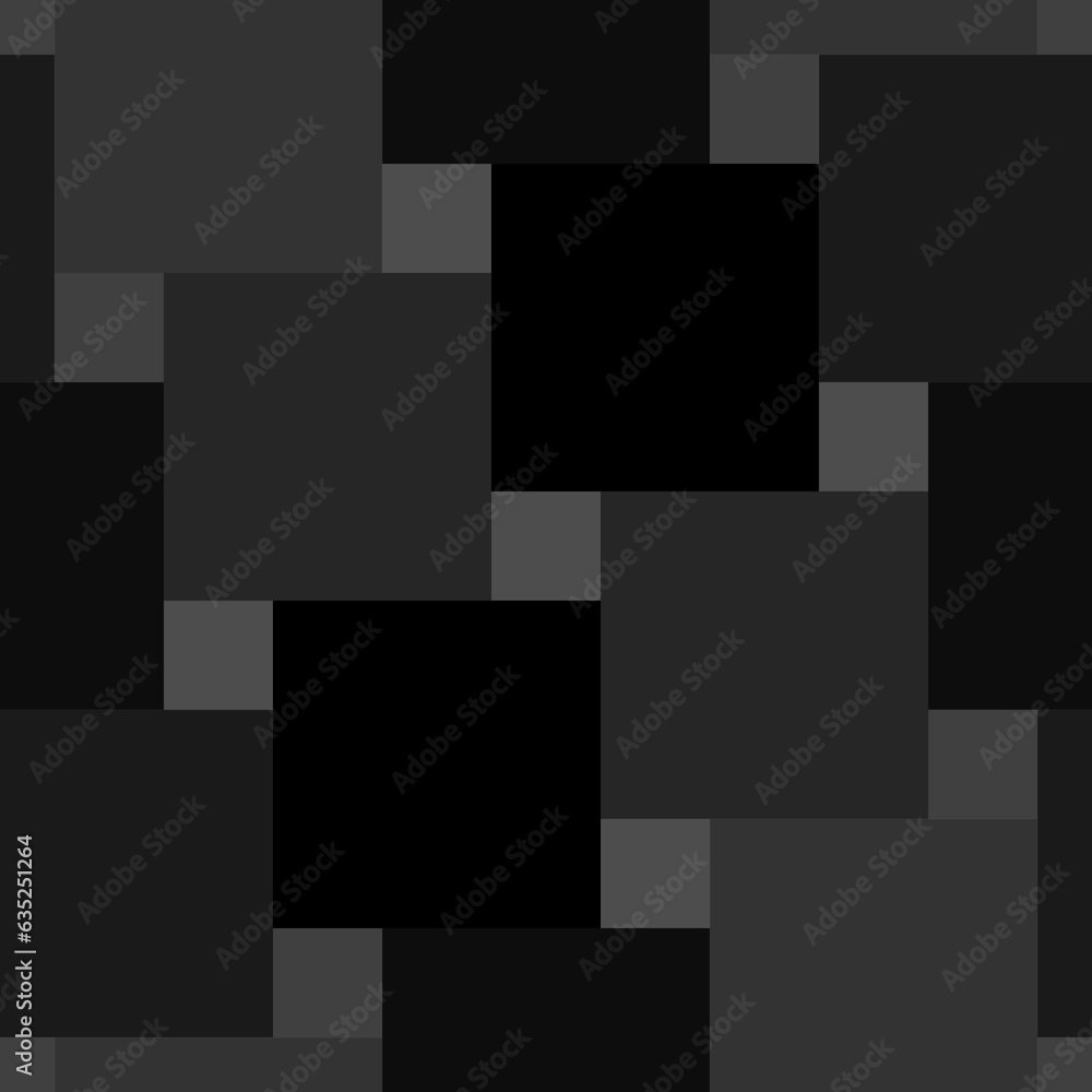 Pythagorean tiling. Squares tessellation vector. Repeated color checks ...