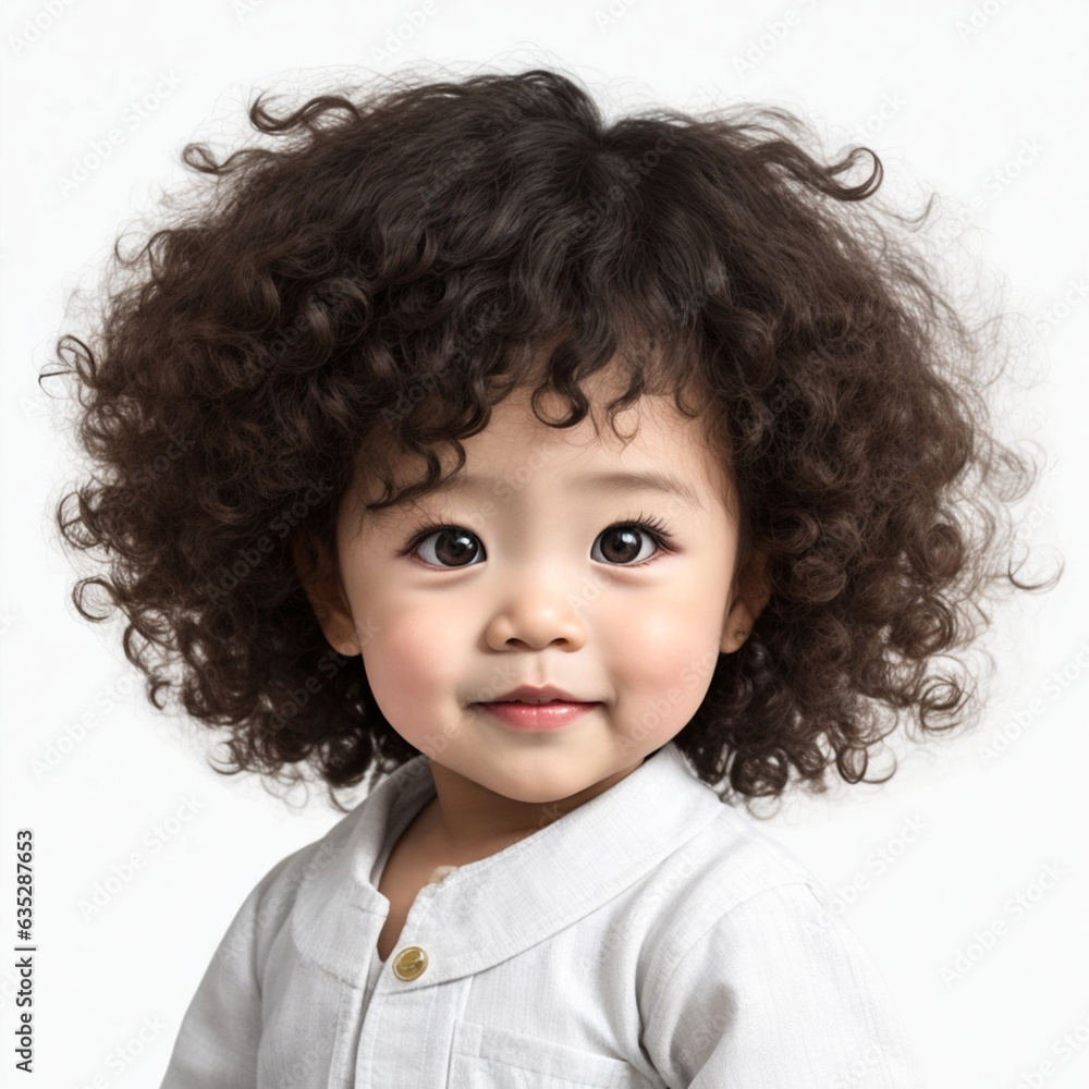 fine detail hyper realistic kids photo generated by AI. The photo ...