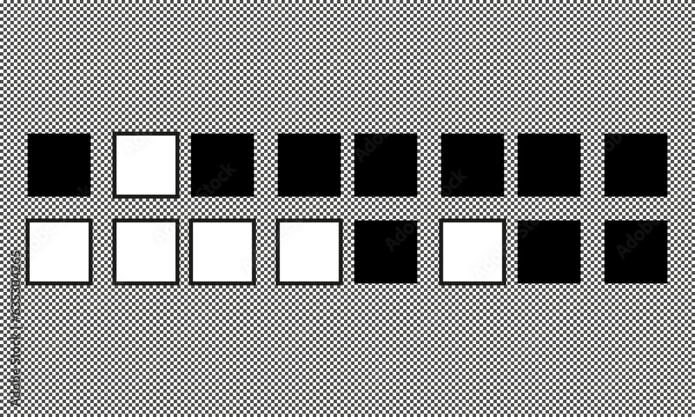Content view options or list menu icons set vector illustration ...