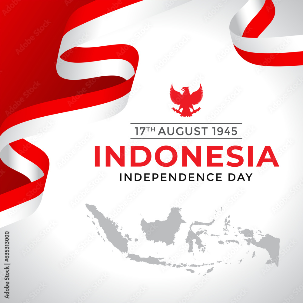 Bendera Merah Putih Indonesia or Bingkai Bendera Merah Putih and ...