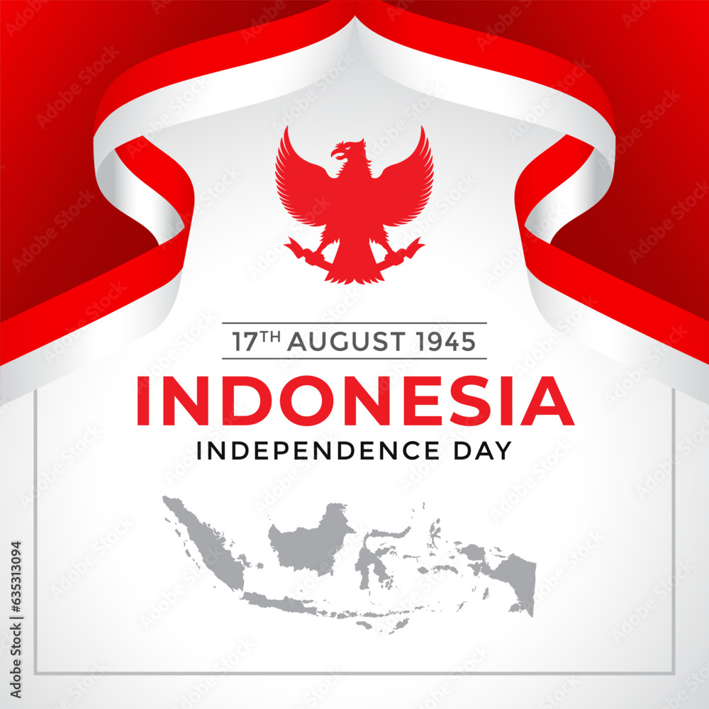 Bendera Merah Putih Indonesia or Bingkai Bendera Merah Putih and ...