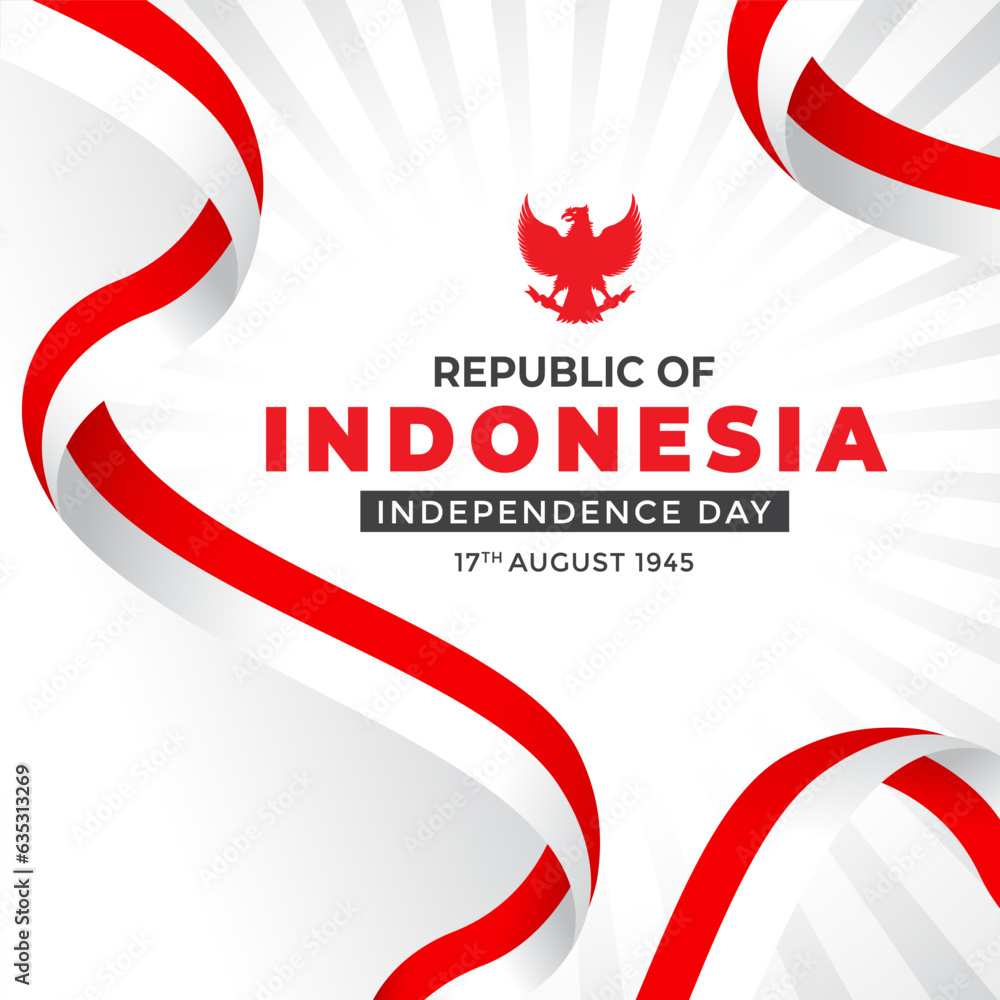 Bendera Merah Putih Indonesia or Bingkai Bendera Merah Putih and ...