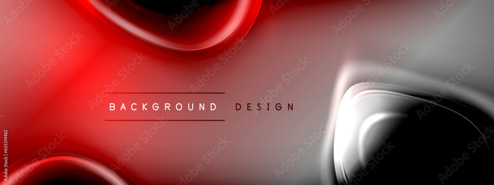 Circles lines and bubbles on bright glowing effect gradient with light ...