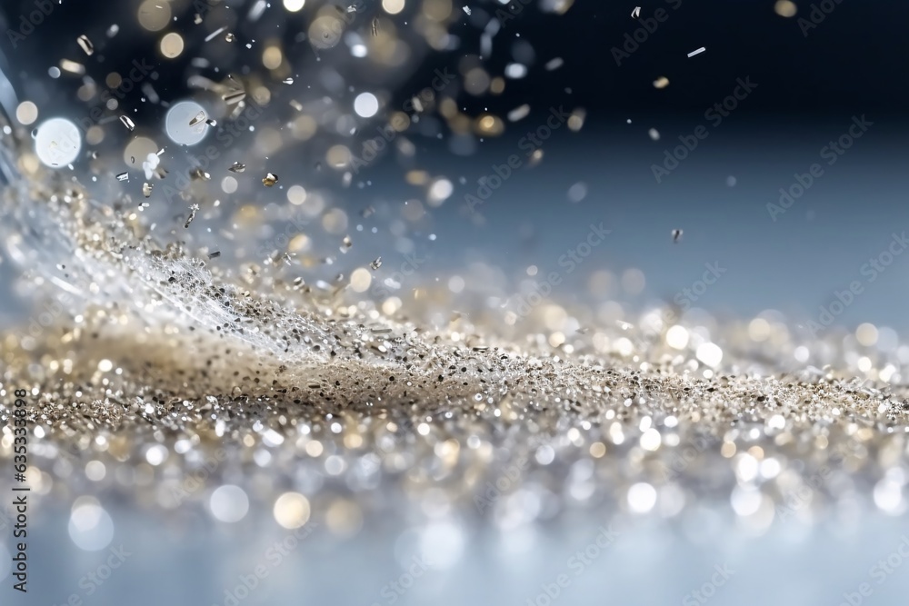 Abstract background. Abstract tinsel background. Abstract background with bokeh defocused lights ...