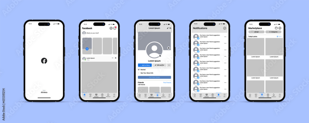 Facebook Mockup Social Media Post Facebook Mockup Social Network