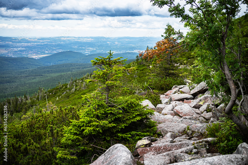 Sudetes, Giant Mountains, Śnieżne Kotły, Schneegruben, Karkonosze ...