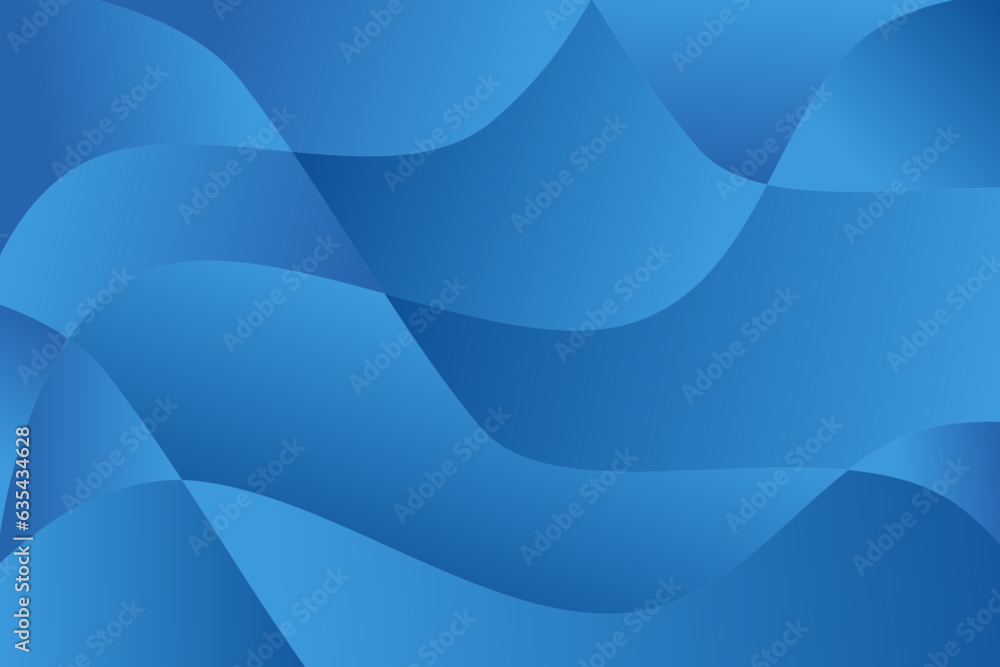 Blue wavy gradient abstract background. Gradient blue polygon ...