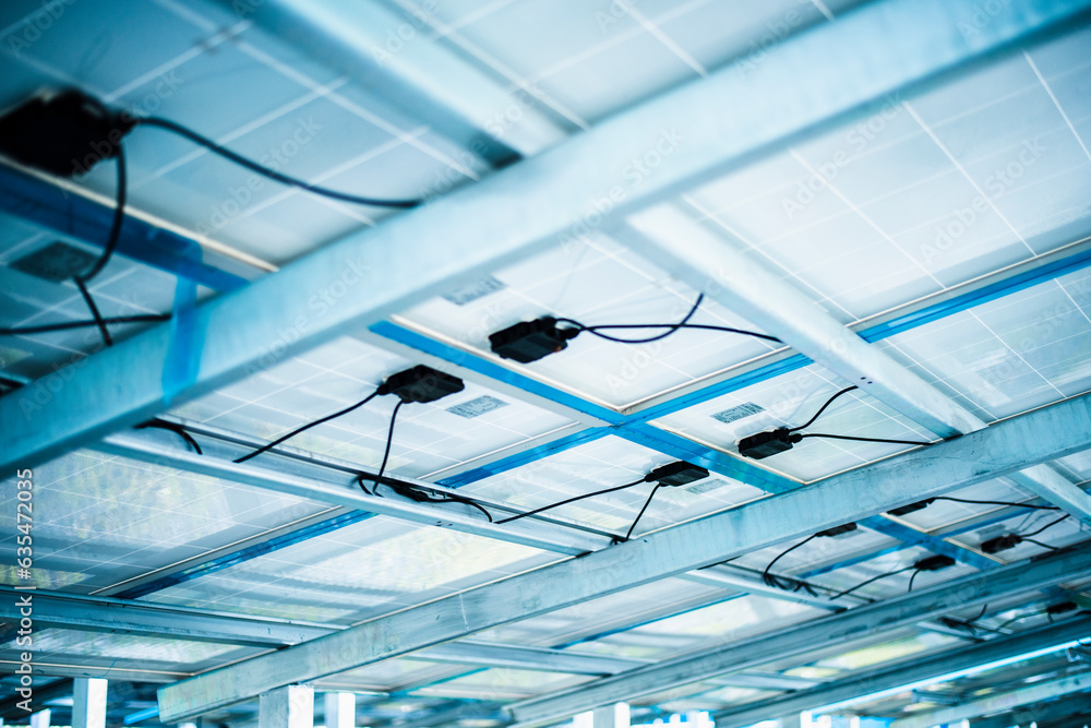 Solar cell connector. Solar PV connector of the solar cell circuit and ...