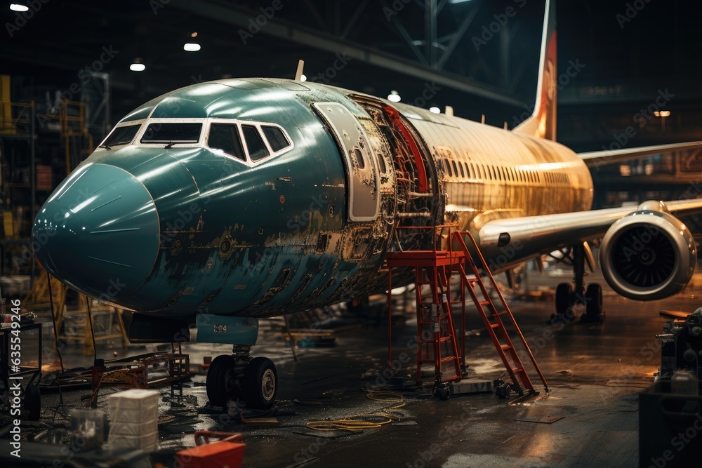 Wings of Transformation: Unveiling the Stages of Aircraft Assembly ...