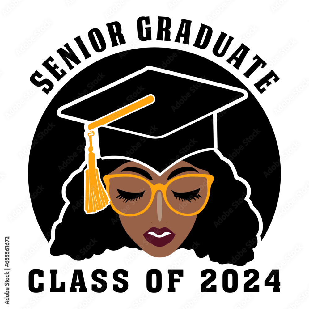 Black College Graduation T-Shirt Vector, Black Queen With A Diploma T ...
