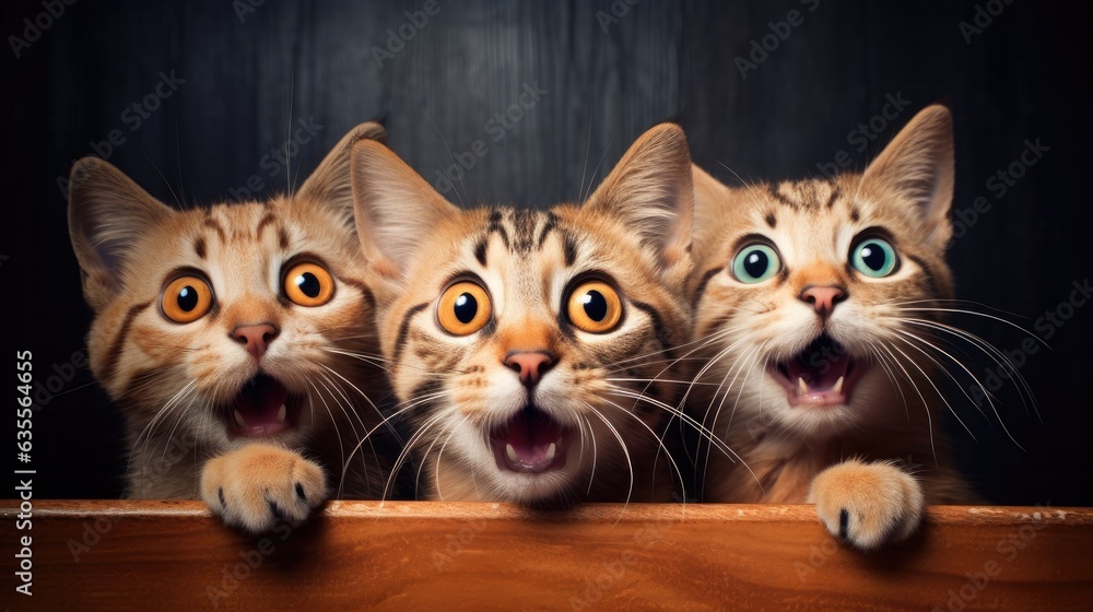 IMPRESSED CATS! Open mouth, eyes, Surprised, Amazed, Incredulous ...