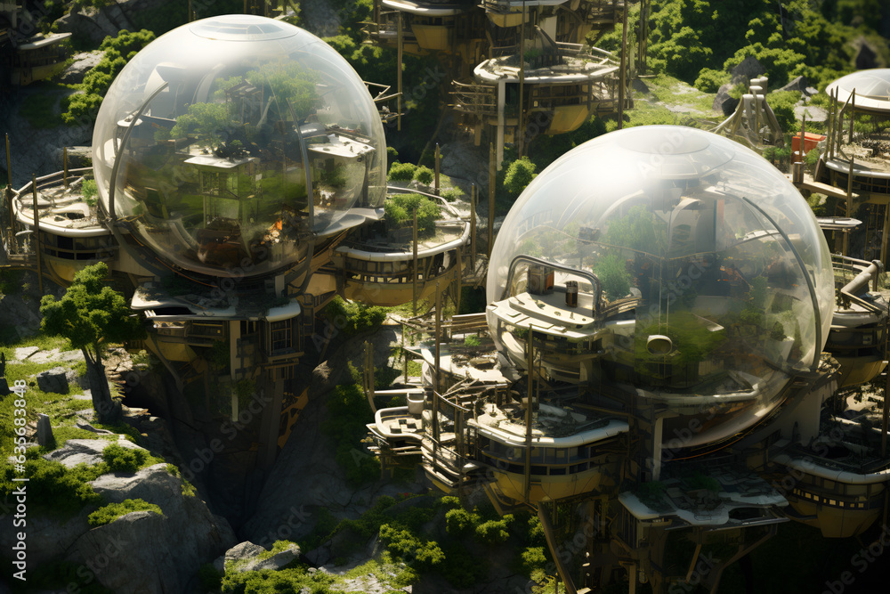 Post-apocalyptic floating dwellings that ingeniously blend survival and ...
