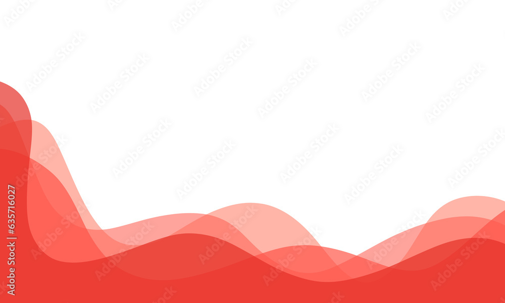 Transparent red wavy line abstract background. Abstract curvy red waves ...