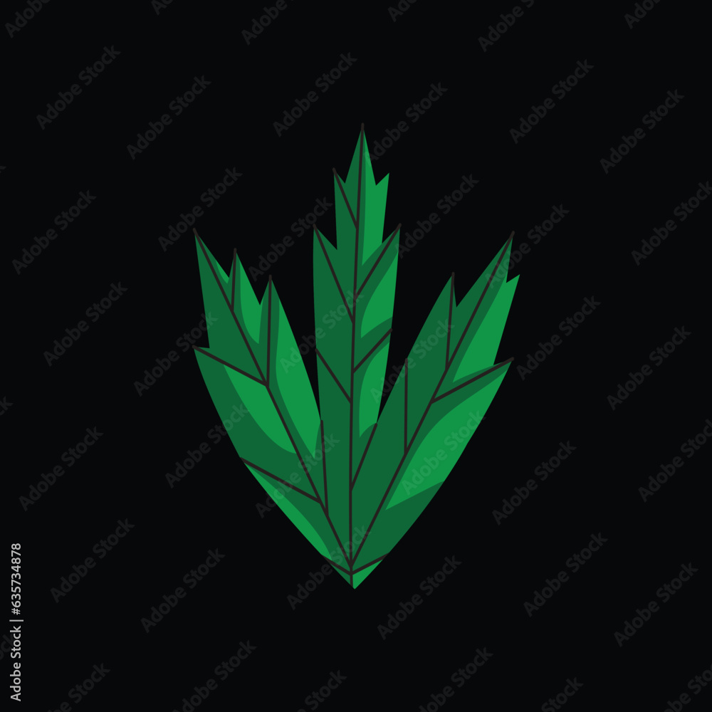 marijuana leaf spinning and glowing on a black background. Concept, for ...