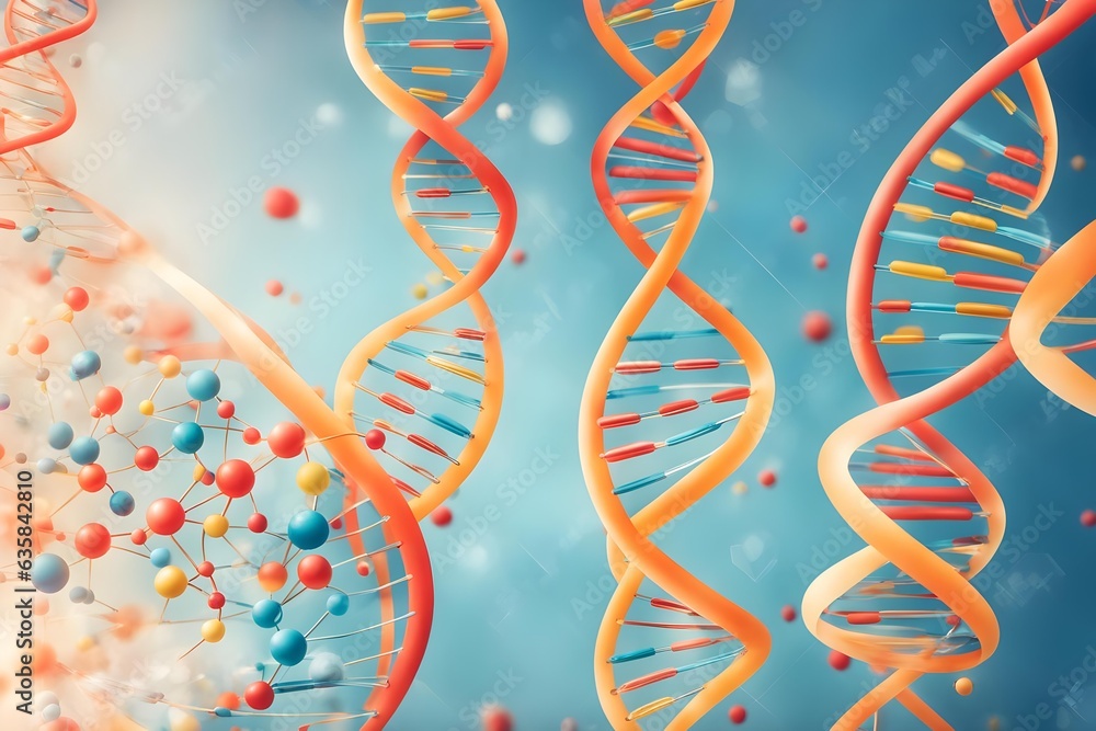 Dna Molecule Structure Dna Double Helix Medical Science Research Of