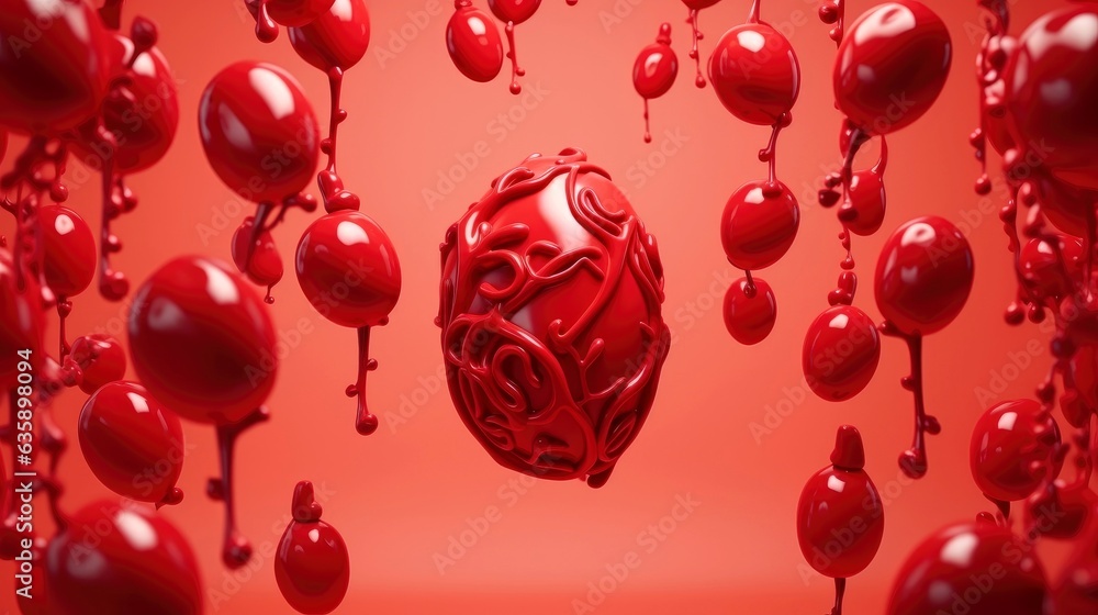 3D human organ systems, Human internal organs. Anatomy. Nervous ...