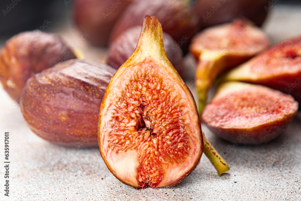 fig ripe figs fresh fruit healthy meal food snack on the table copy ...