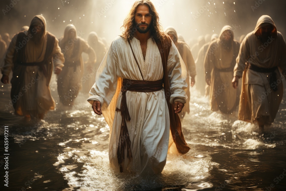 Water's Mystical Passage: Unveiling the Spiritual Journey as Jesus ...