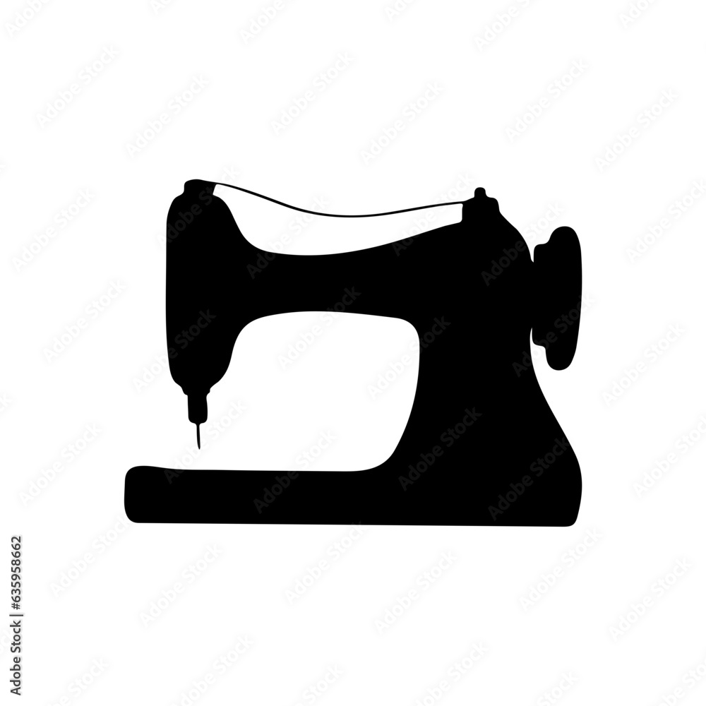 Sewing Machine Silhouette SVG, Sewing Machine svg, Tailor svg ...