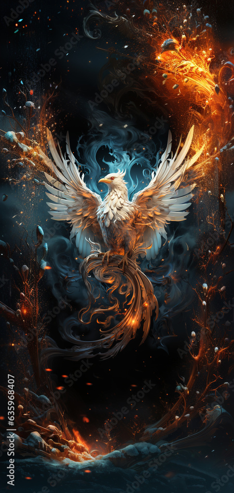 Foto de phoenix phoenix wallpaper, in the style of fantasy characters ...