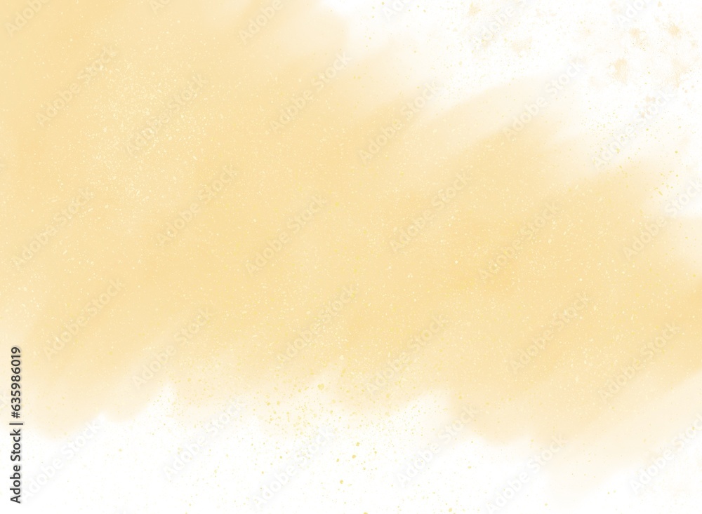 Watercolor background in warm yellow colors for design business cards ...