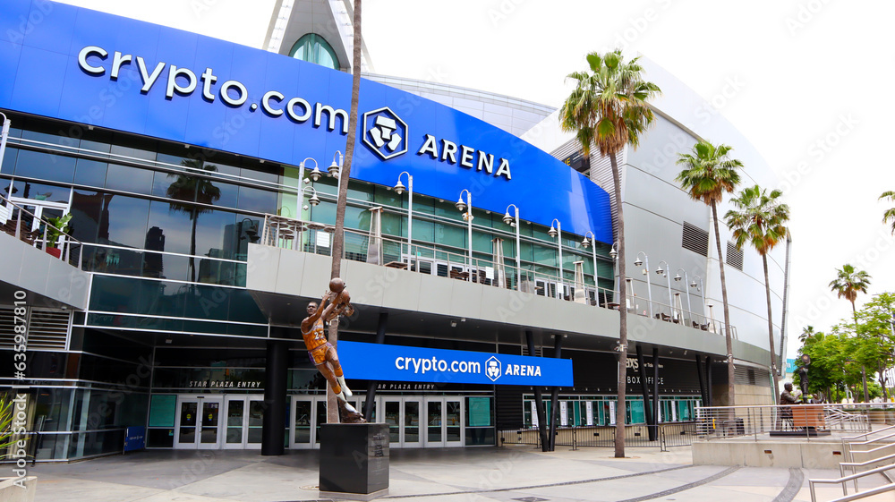 Los Angeles, California: crypto.com Arena (known as Staples Center ...