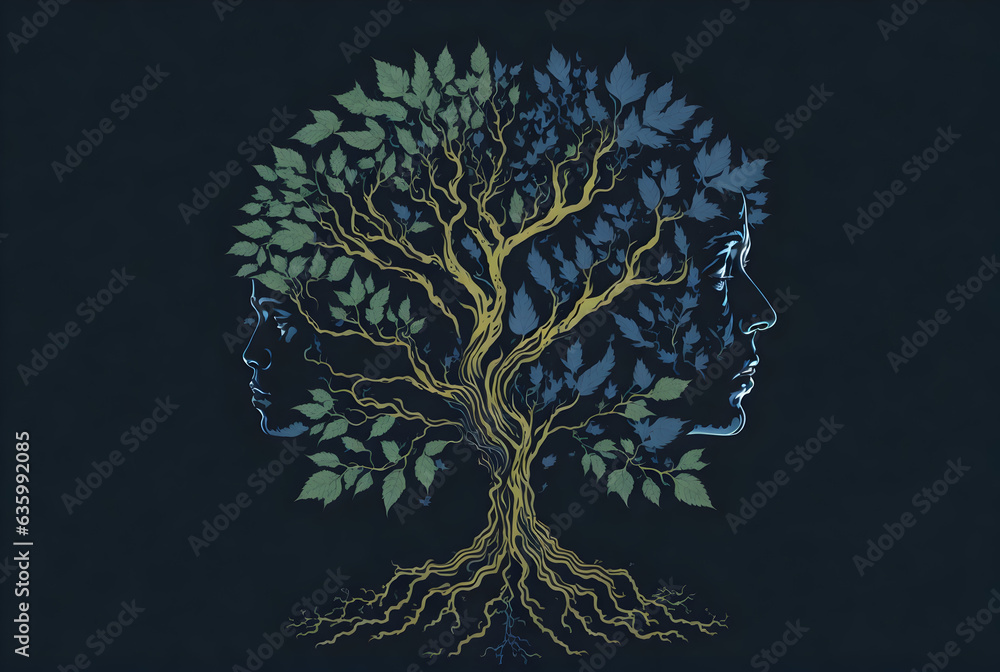 Visualize the impact of self-reflection and mindfulness on mental ...