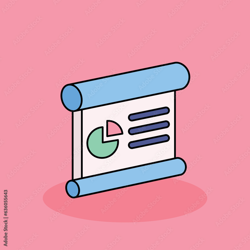 Training Presentation Free vector cartoon icon illustration. customer ...