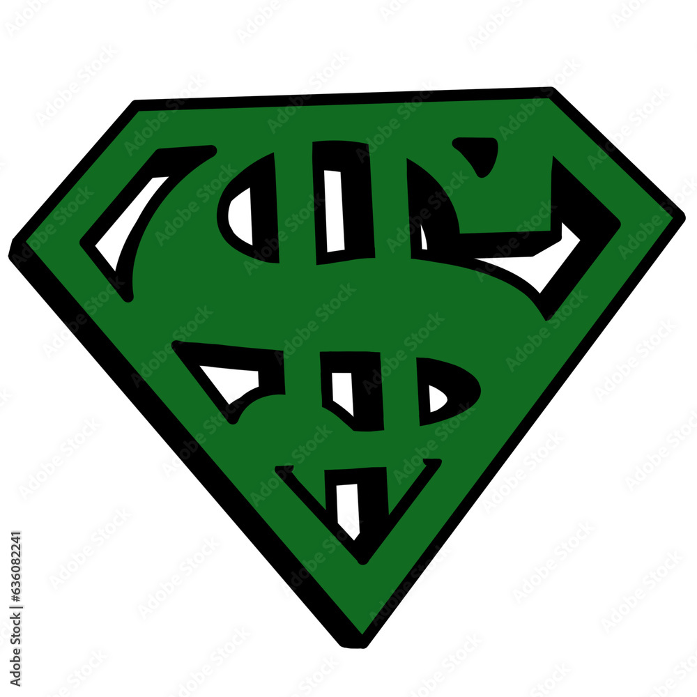 Super Dollar Icon,Channeling the Power of Superman. Unleash the ...