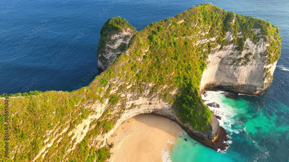Nusa Penida, Bali, Indonesia. Kelingking Beach on Nusa Penida Island ...