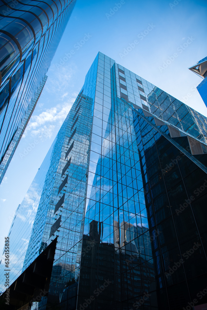 perspective city skyscraper. modern skyscraper building. architectural ...