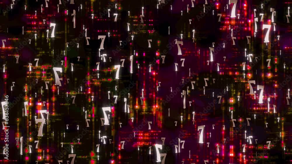 Number 7 Background Techno LOOP TILE. This texture is loopable and ...