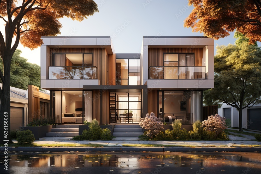 modern Japanese townhouse, making the most of a limited space with ...