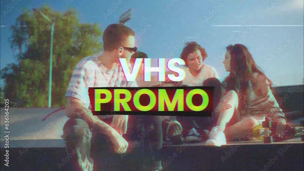 VHS Promo Stock Template | Adobe Stock